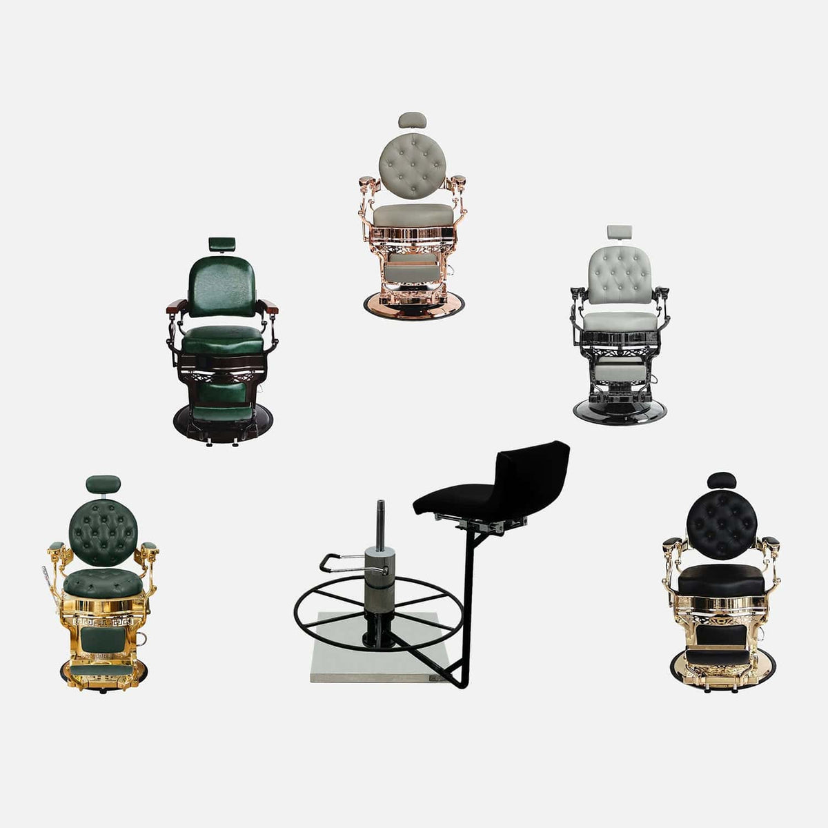 Rotating barber & hairdressing stool | John Barber & Sons